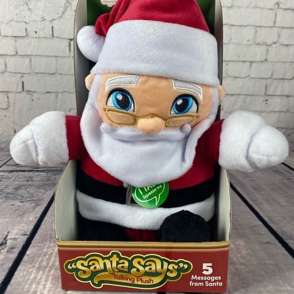 The Elf on the Shelf | Toys | The Elf On The Shelf Talking Santa Says ...